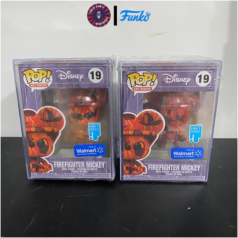 Funko Pop! Art Series: Firefighter Mickey (Walmart Exclusive) | Shopee ...