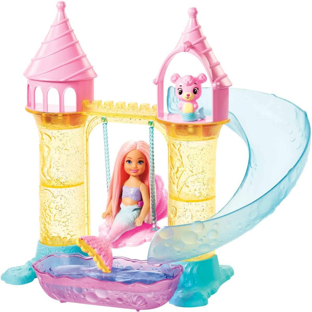 Barbie Chelsea Dreamtopia Mermaid Playground Playset Original Mattel ...