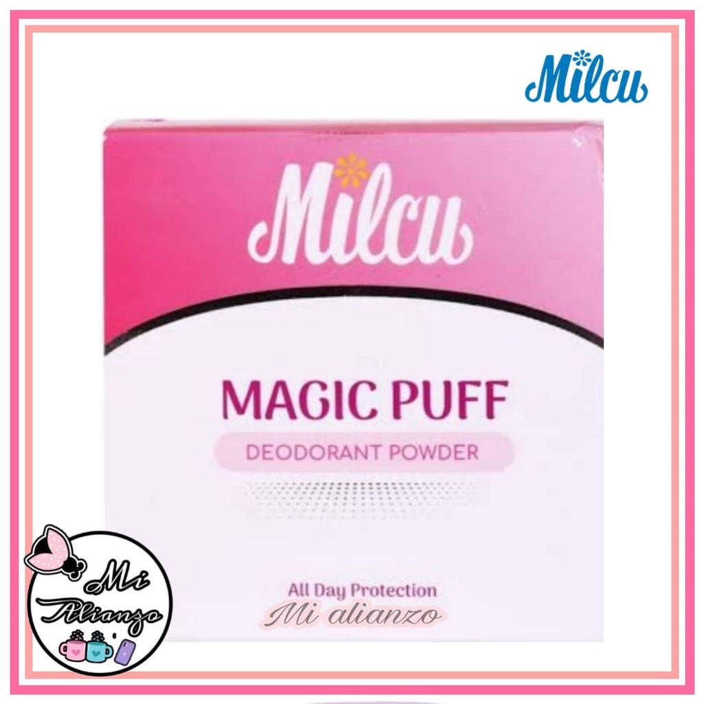 Milcu Underarm & Foor Deodorant Powder 40g, 80g | Milcu Puff | Milcu ...