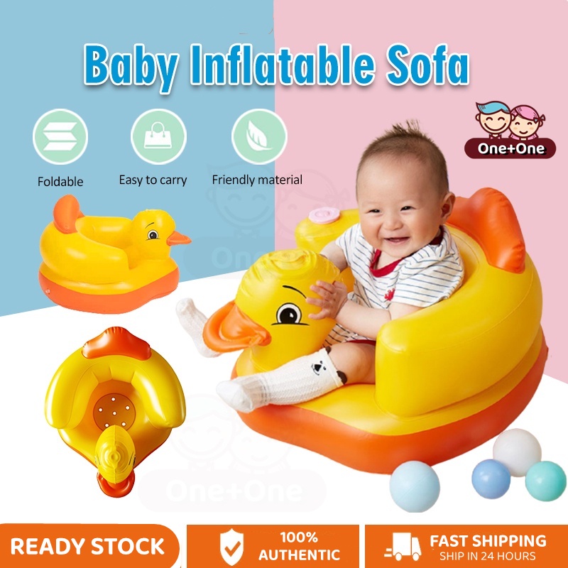Baby Duck inflatable sofa chair for baby chair infant Portable ...