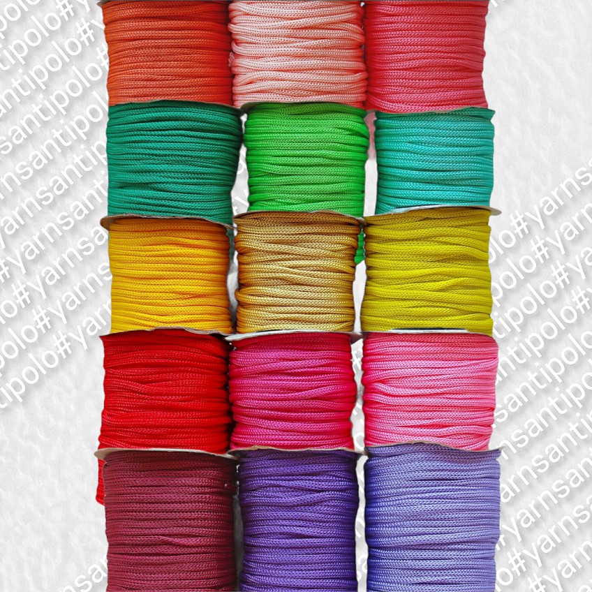 Yarns Art: JAPANESE SMALL CORDS (𝟑.𝟎 𝐦𝐦) | 𝟐 𝐨𝐟 𝟐 | Shopee Philippines