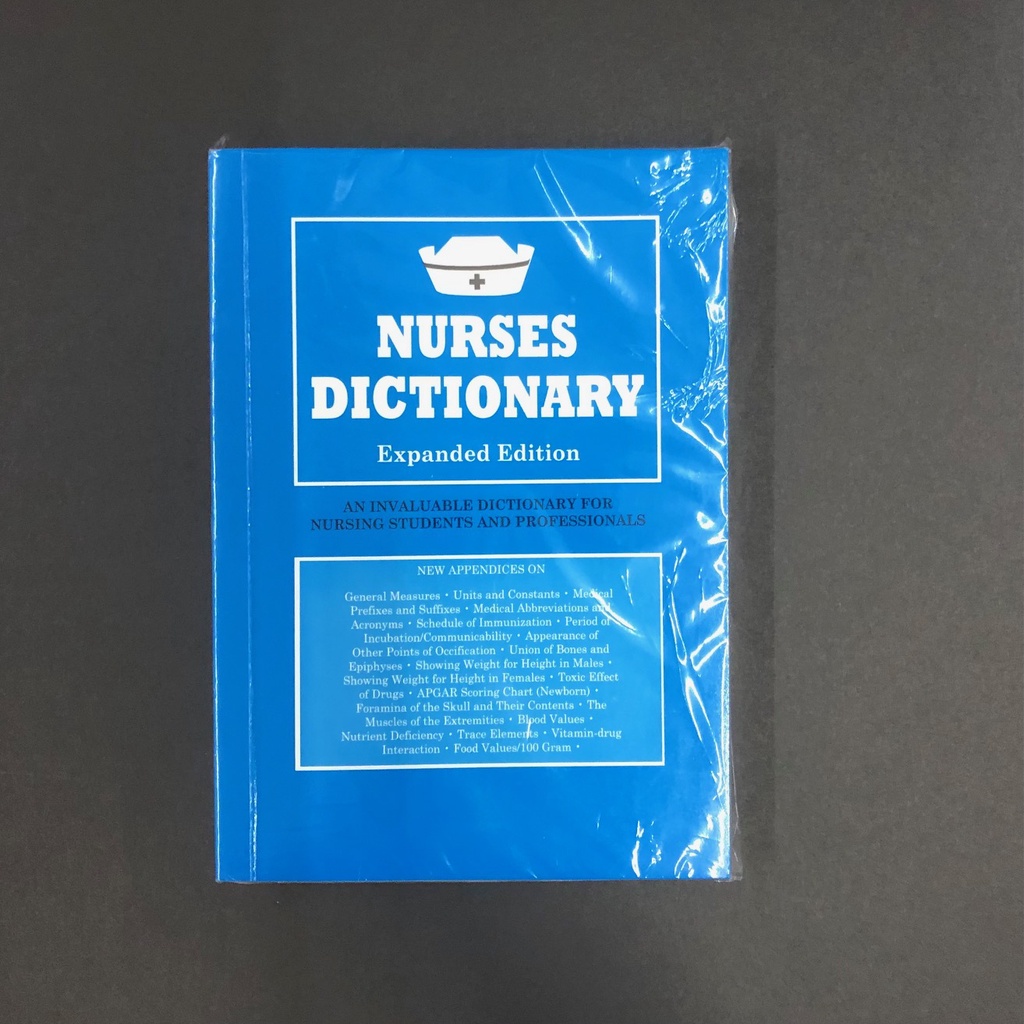 [LNB] Nurses Dictionary Expanded Edition | Shopee Philippines