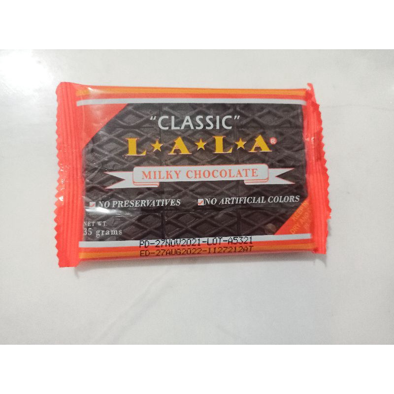 Classic LALA Milky Chocolate 35g | Shopee Philippines