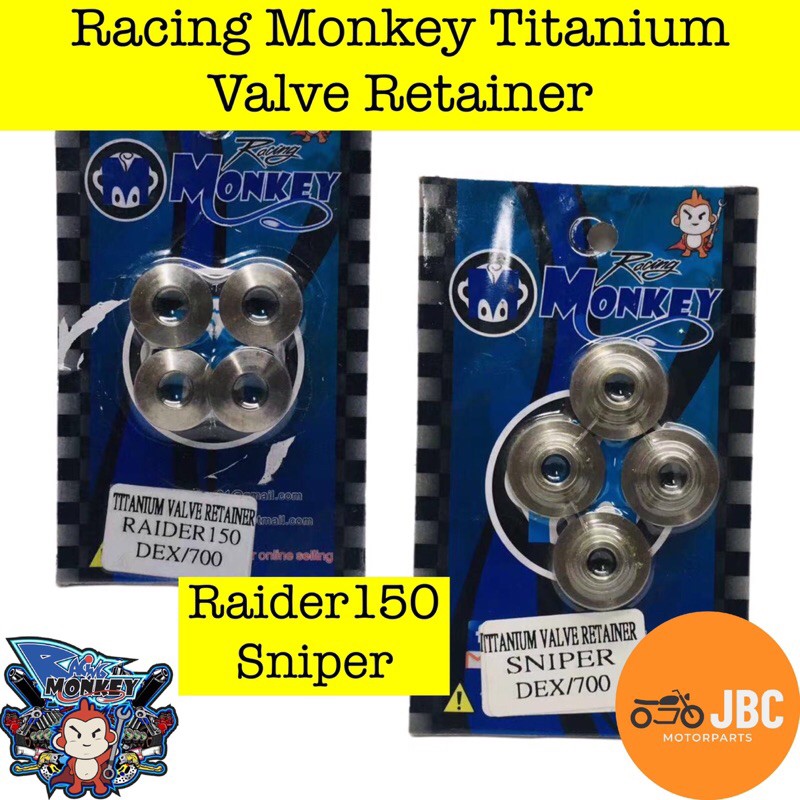 Racing Monkey Titanium Valve Retainer Raider150 Sniper | Shopee Philippines