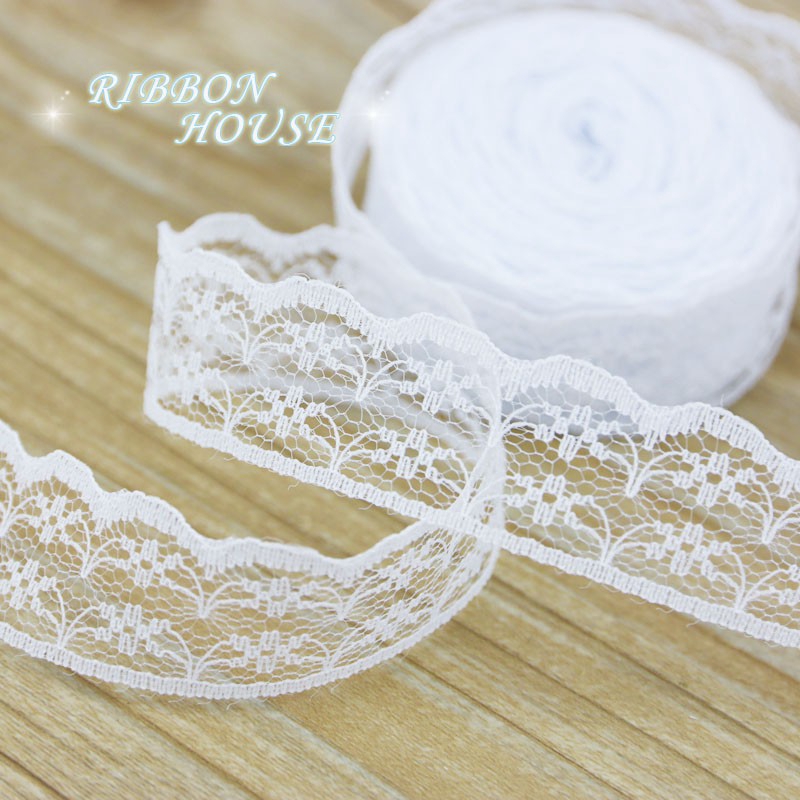 (10 Yards/roll) 20mm Wide Lace Ribbon With Rich Colors And Lace Fabric ...
