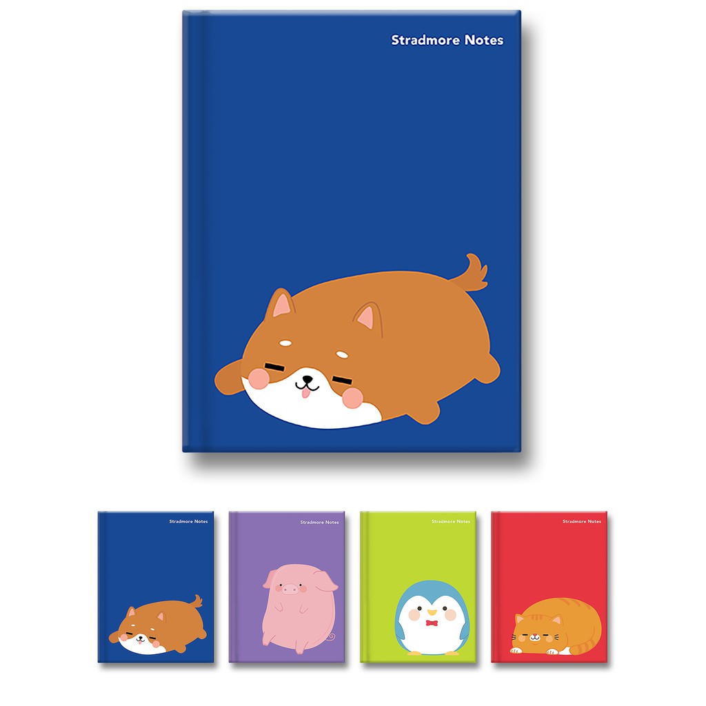 Stradmore Squishy Hardcover Notebook Small S19 15 x 20.5 cm | Shopee ...