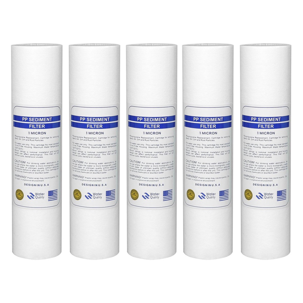 Pp filter element 1 micron 10inch - Filter element No. 3 | Shopee ...