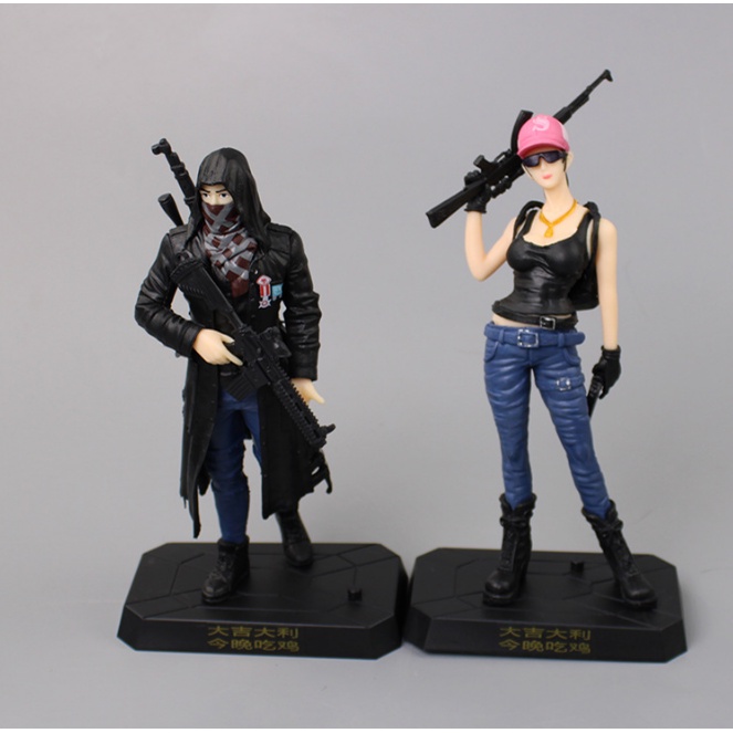 ♂18cm PUBG Game Playerunknown's Battlegrounds Eat Chicken Action Figure ...