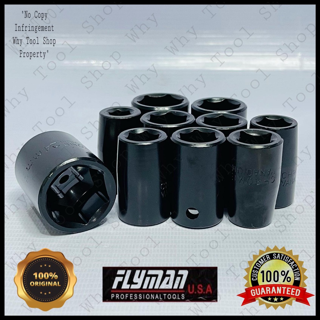 why tool shop FLYMAN USA 1/2 Drive Pneumatic Air Impact Twin Hammer ...