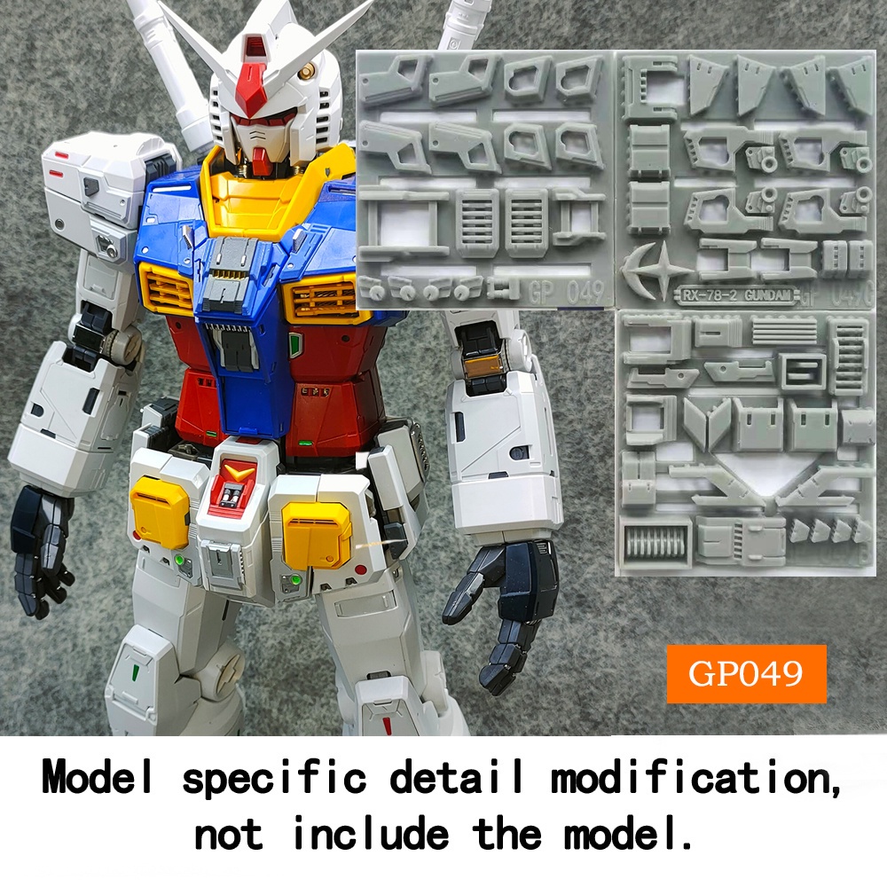 ANUBIS GP049 3D Print Detail Addon Parts For PG U RX-78-2 2.0 | Shopee ...