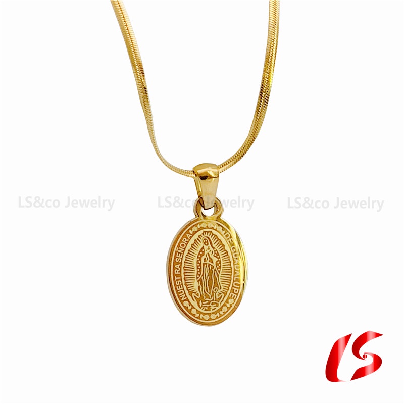LS jewelry 24K Bangkok Gold Necklace for Women N0425 | Shopee Philippines