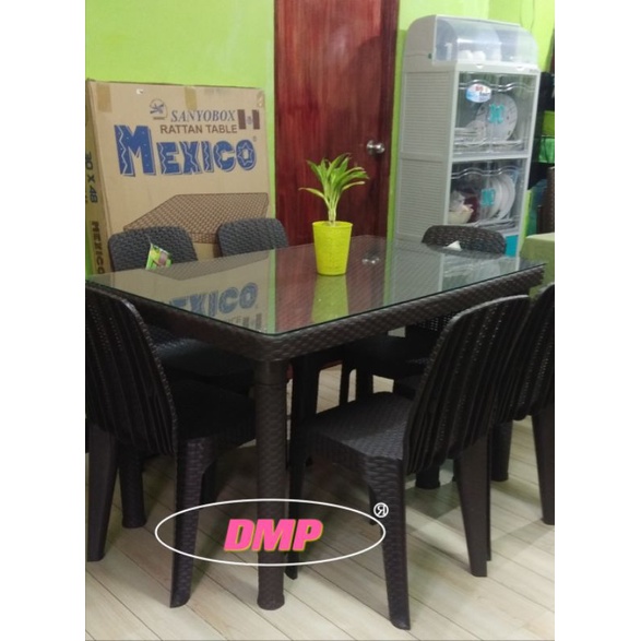 COD & FREE DELIVERY WITHIN MANILA & RIZAL ONLY MEXICO TABLE SET RATTAN ...