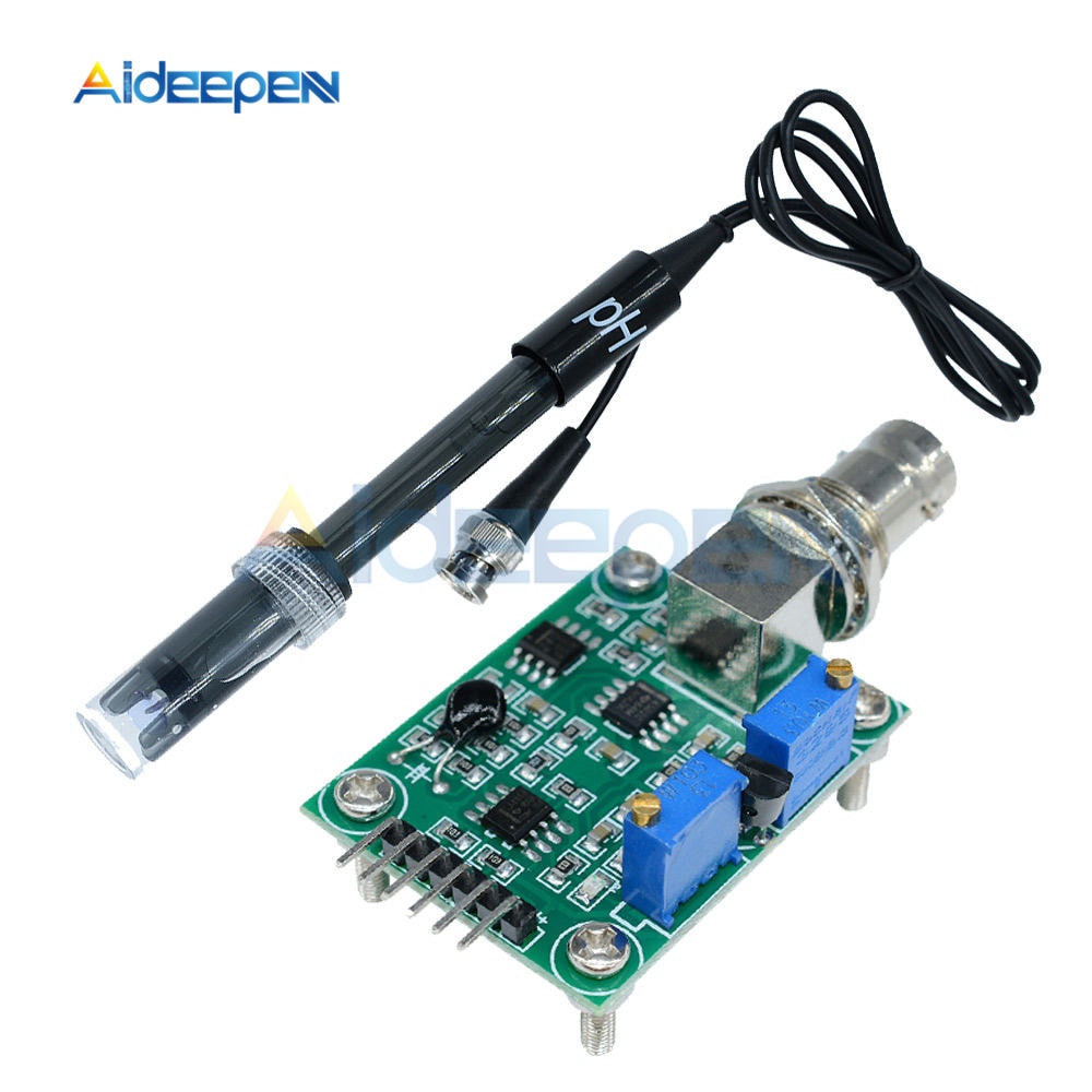 Liquid PH 0-14 Value Detection Detect Regulator Sensor Module ...