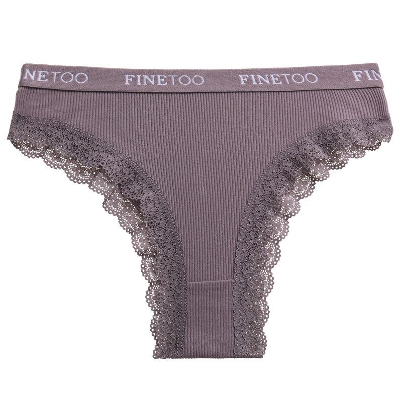 Finetoo Women's Panty Cotton Panties Comfort Underwear Skin-Friendly ...