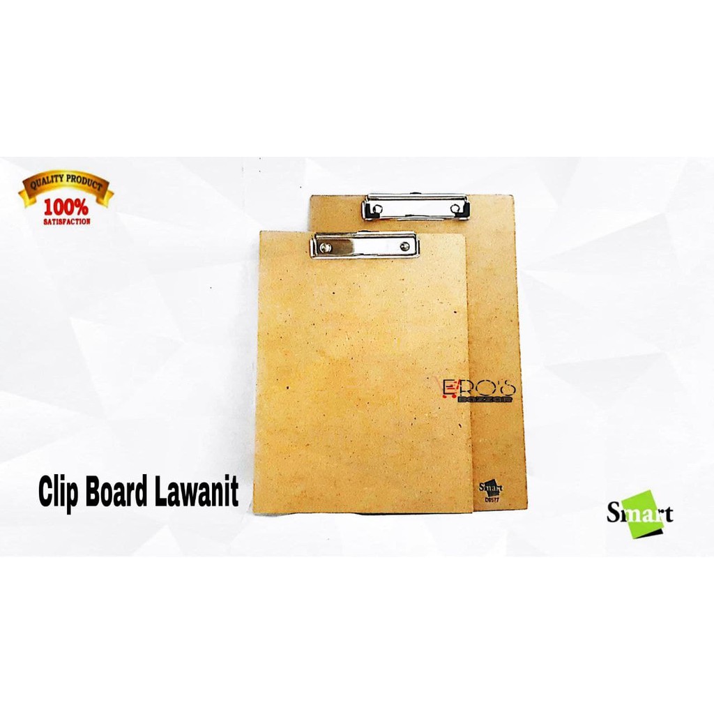 Lawanit Wooden Clip Board (Long) | Shopee Philippines
