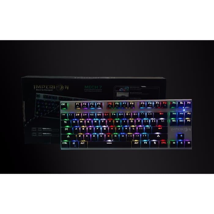 Imperion MECH GAMING KEYBOARD 7 KG-M07R - KB MECH 7 | Shopee Philippines