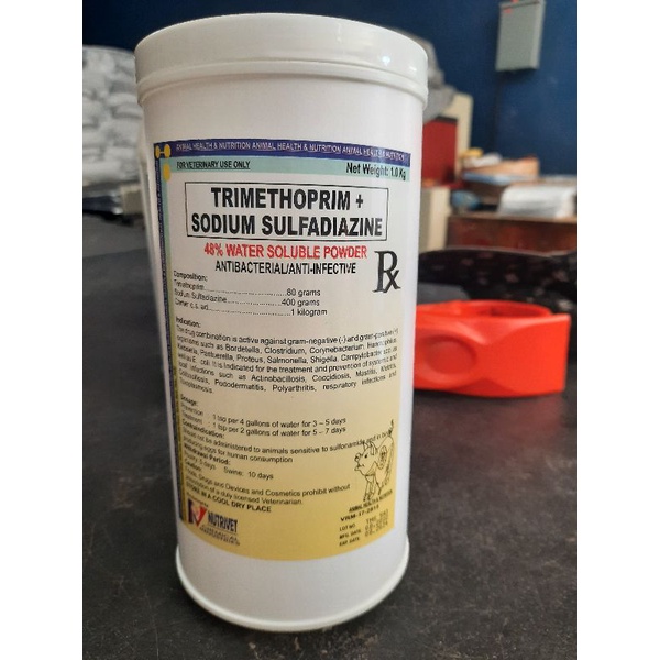 TRIMETHOPRIM +SODIUM SULFADIAZINE (TMPS POWDER) 1KILO | Shopee Philippines