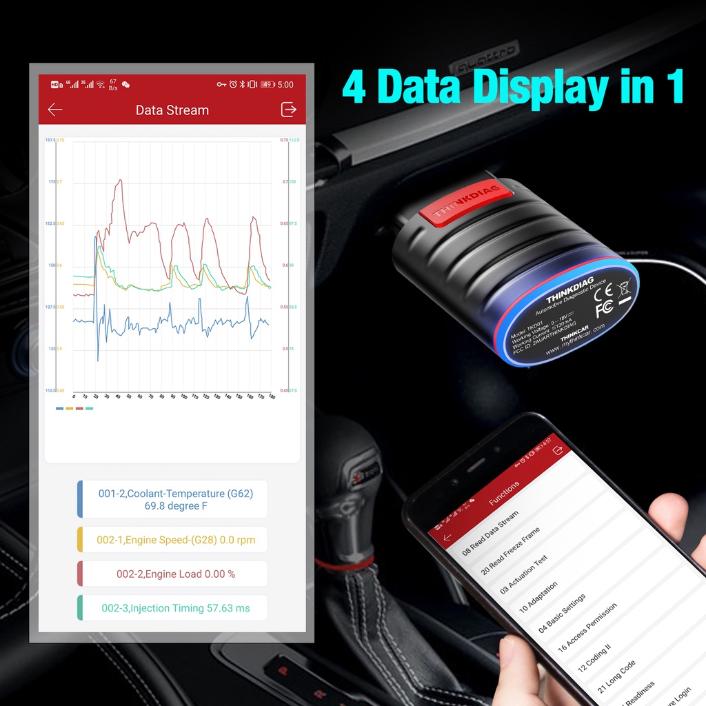 【COD】Thinkdiag Hot Version OBD2 Car Diagnostic Tools With Full System ...