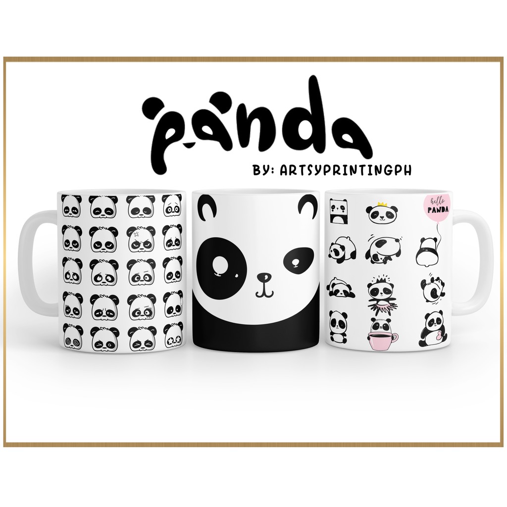 ARTSY - PANDA MUG COLLECTION | Shopee Philippines