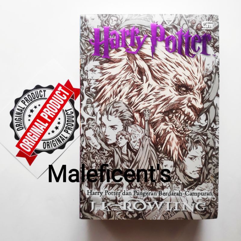 Harry Potter 6 Mixed Blood Prince Half Blood Prince (JK Rowling ...