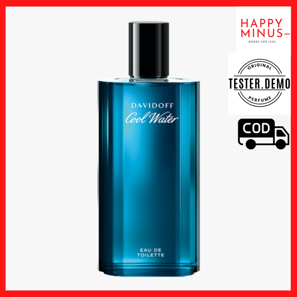 Cool Water by Davidoff Tester or Demo Perfume 125ml for Men (Authentic ...