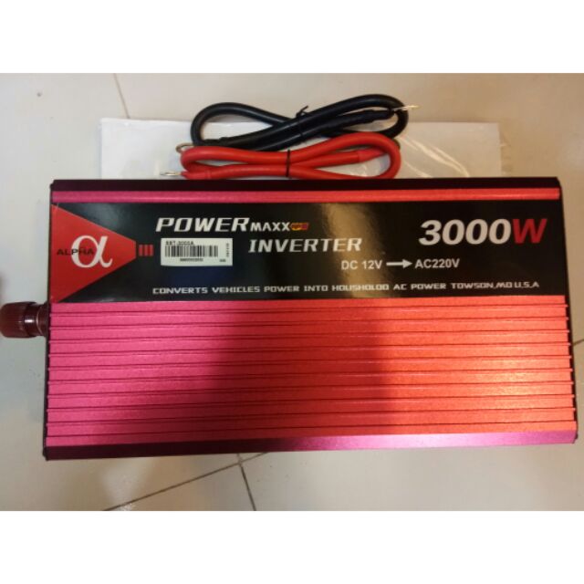 POWER MAXX 3000WATTS INVERTER | Shopee Philippines