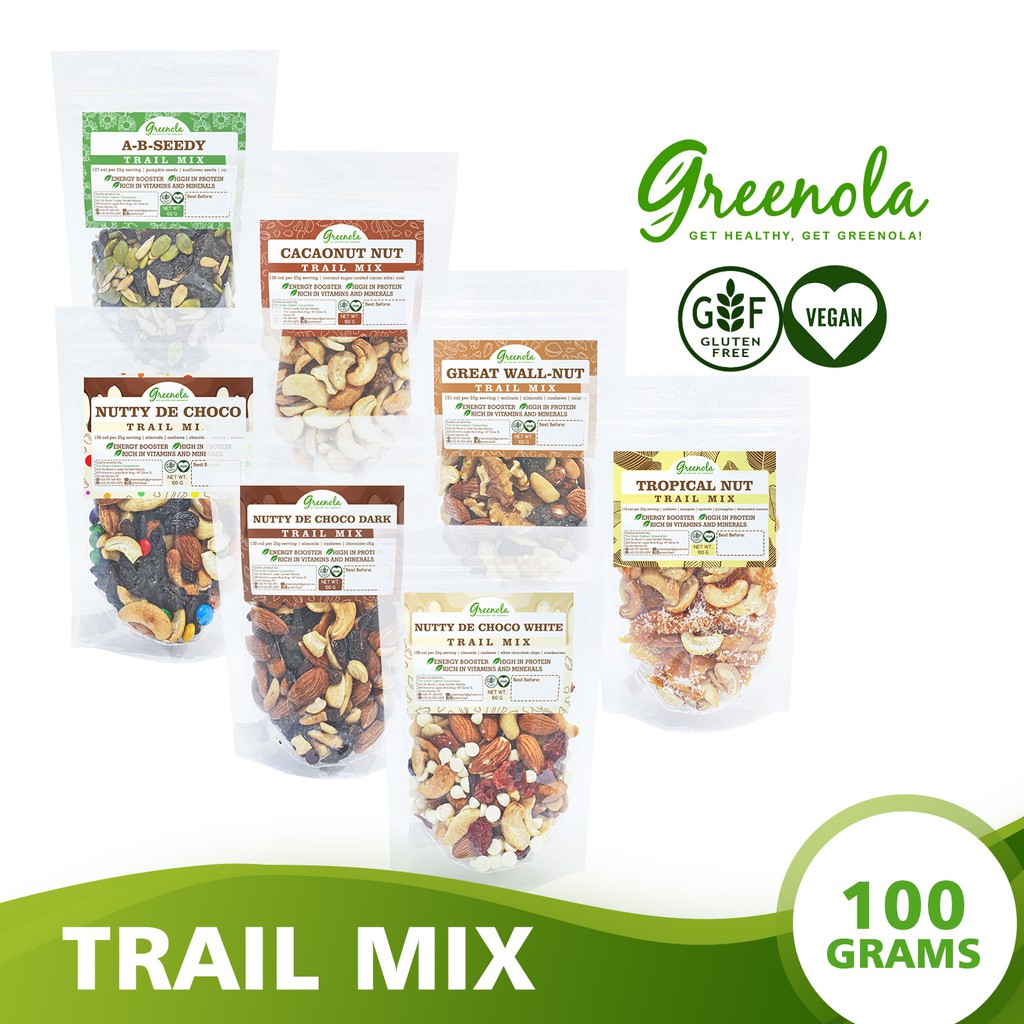 Greenola Trail Mix 100G & 200G | Shopee Philippines
