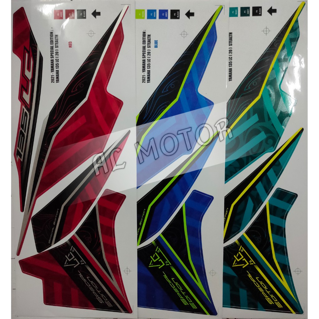 Yamaha LC135 V2/V3/V4/V5/V6/V7 (20) 2021 New Model Yamaha Special ...