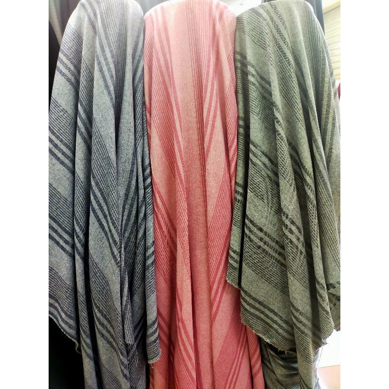 Semi WOOL Flow Fabric (MIN 1 MTR) | Shopee Philippines