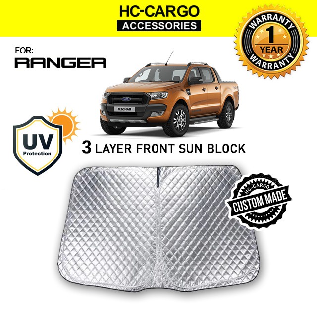 Hc Cargo Ford Ranger T6 / T7 / Raptor 2016-2021 OEM Front Windscreen 3 ...