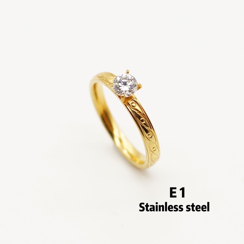 Balfe Hypoallergenic and Nontarnish stainless fashion ring for women(E1,E2,E3,E4,E5A,E5B,E6,E7 ...