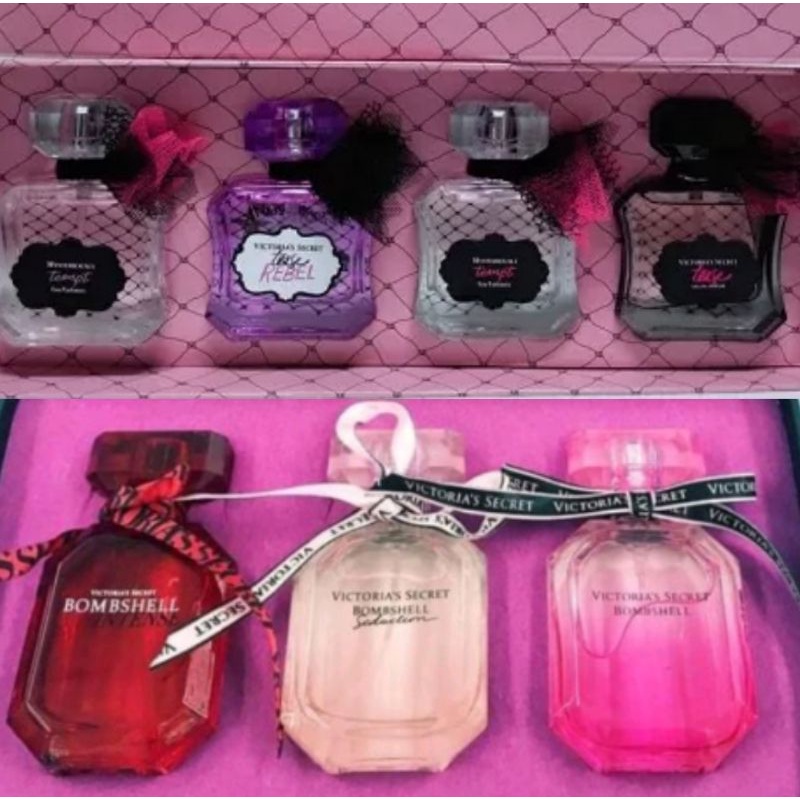 Victoria Bombshell Victoria Tease Noir Rebel Perfume Collection Gift ...