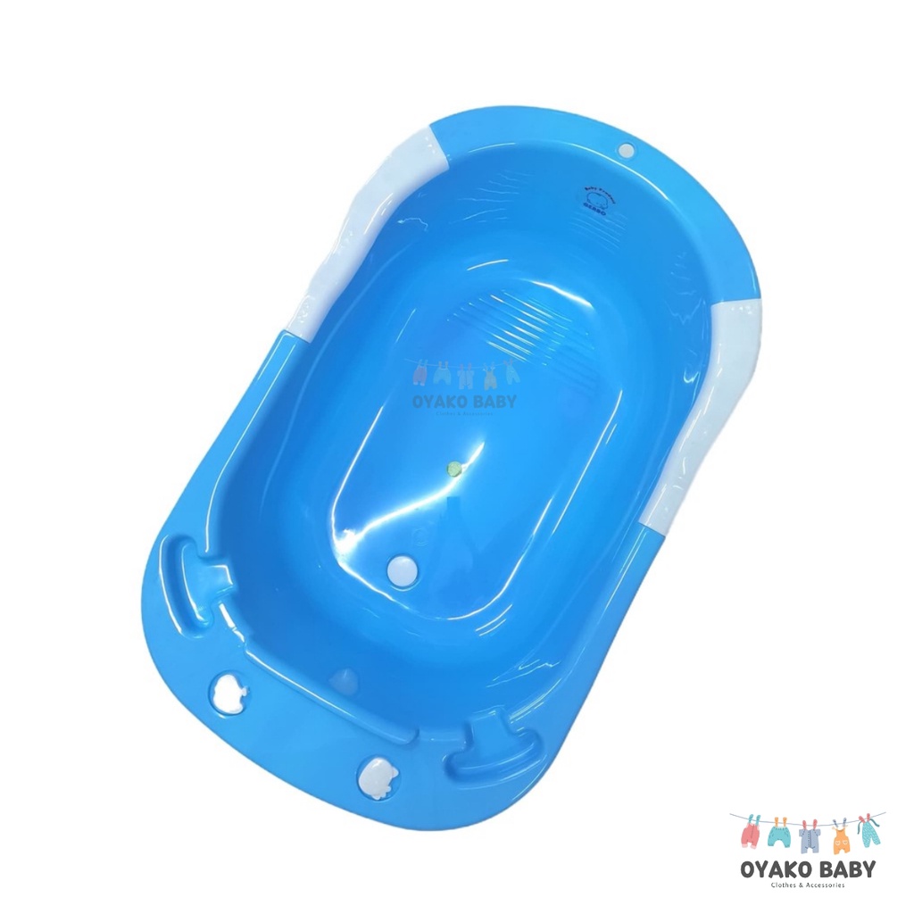 Gerbo Baby Bath tub With Drainer | Shopee Philippines