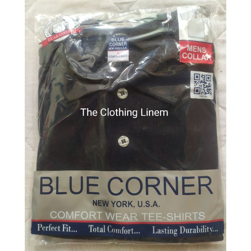 Blue Corner Polo Shirt for Men - Navy Blue | Shopee Philippines