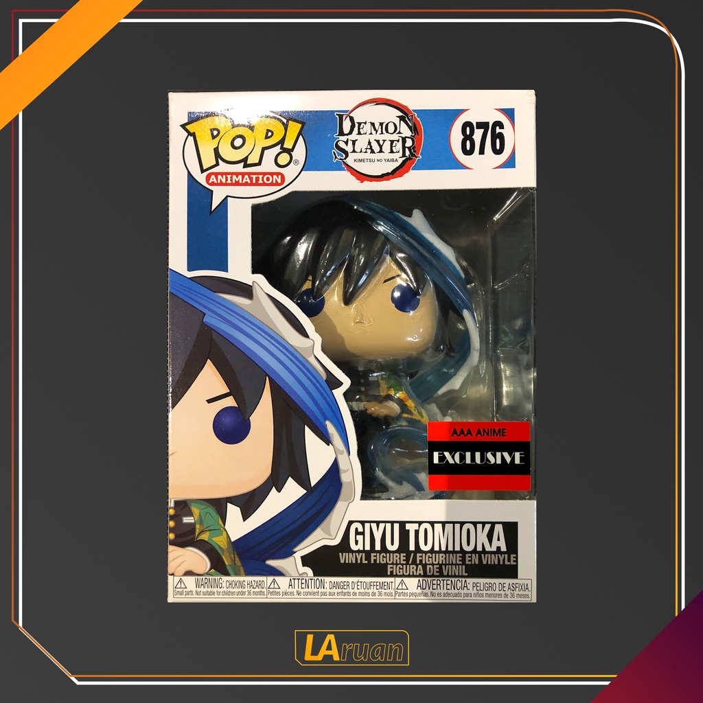 Funko Pop! Animation #876 Giyu Tomioka AAA Anime Exclusive | Shopee ...