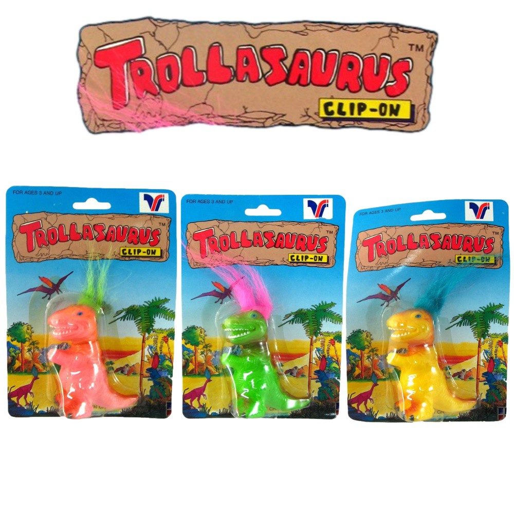 [Apex Imports] TROLLASAURUS DINOSAUR CLIP ON - Troll Dinosaur - 3 ...