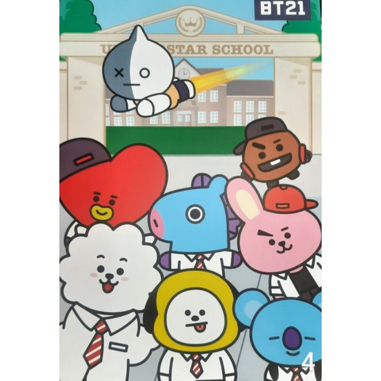BT21 A3 size poster p2995 | Shopee Philippines