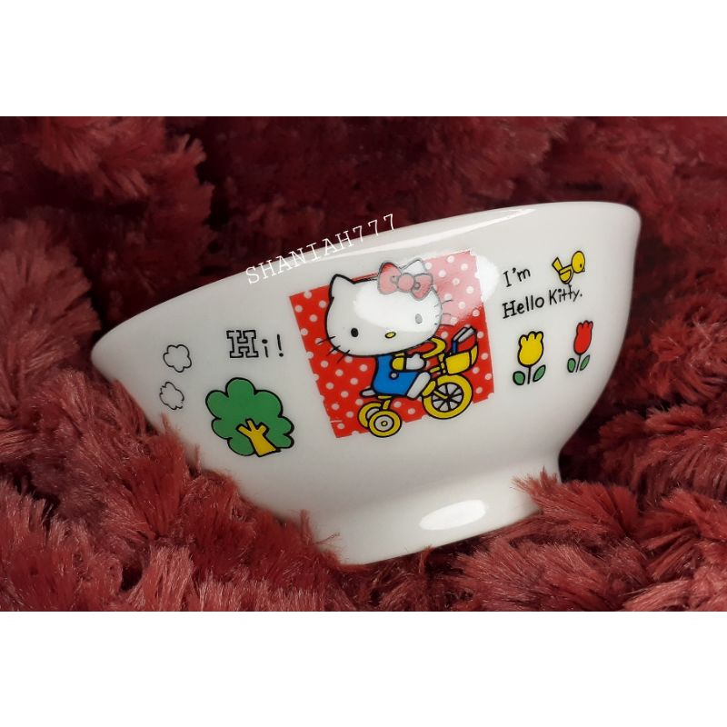Authentic Rare SANRIO 1976-2014 Hello Kitty Rice Bowl | Shopee Philippines