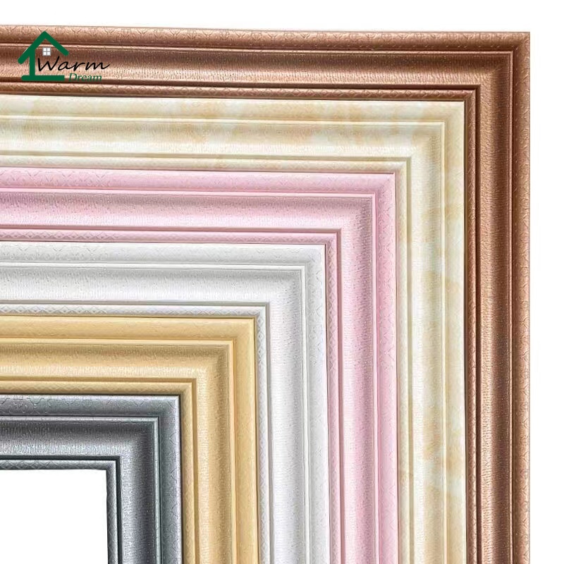 3D Wall Skirting Border Self-Adhesive Wallpaper Wall Stickers Wall ...