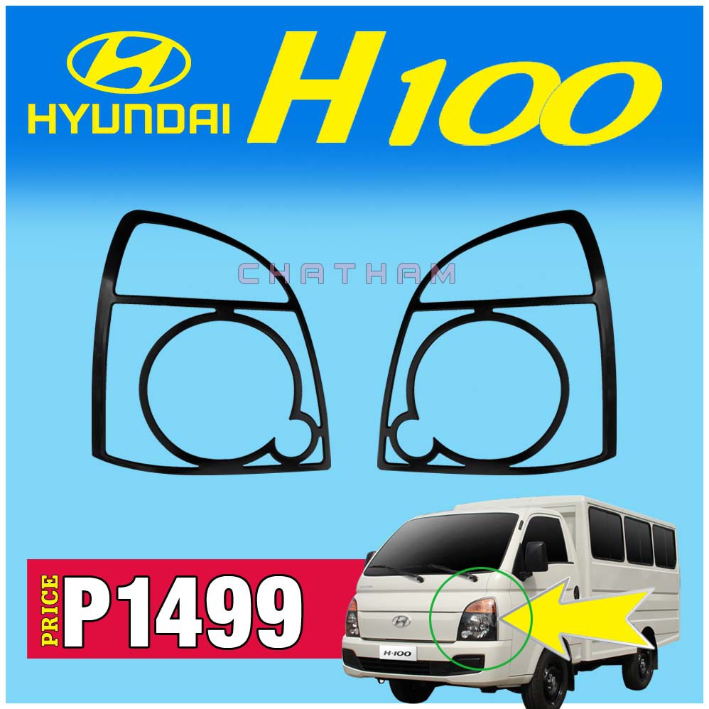 Black Headlight Cover for Hyundai H100 Porter | Shopee Philippines