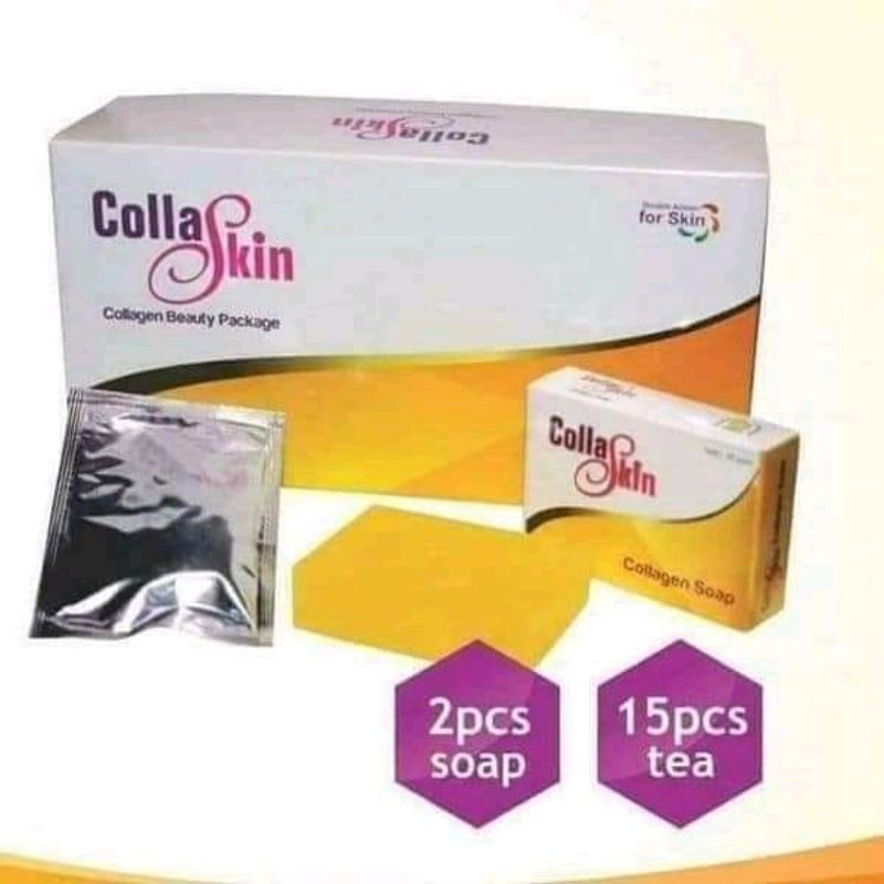 Collaskin COLLAGEN BEAUTY PACKAGE (Sap + Tea) | Shopee Philippines