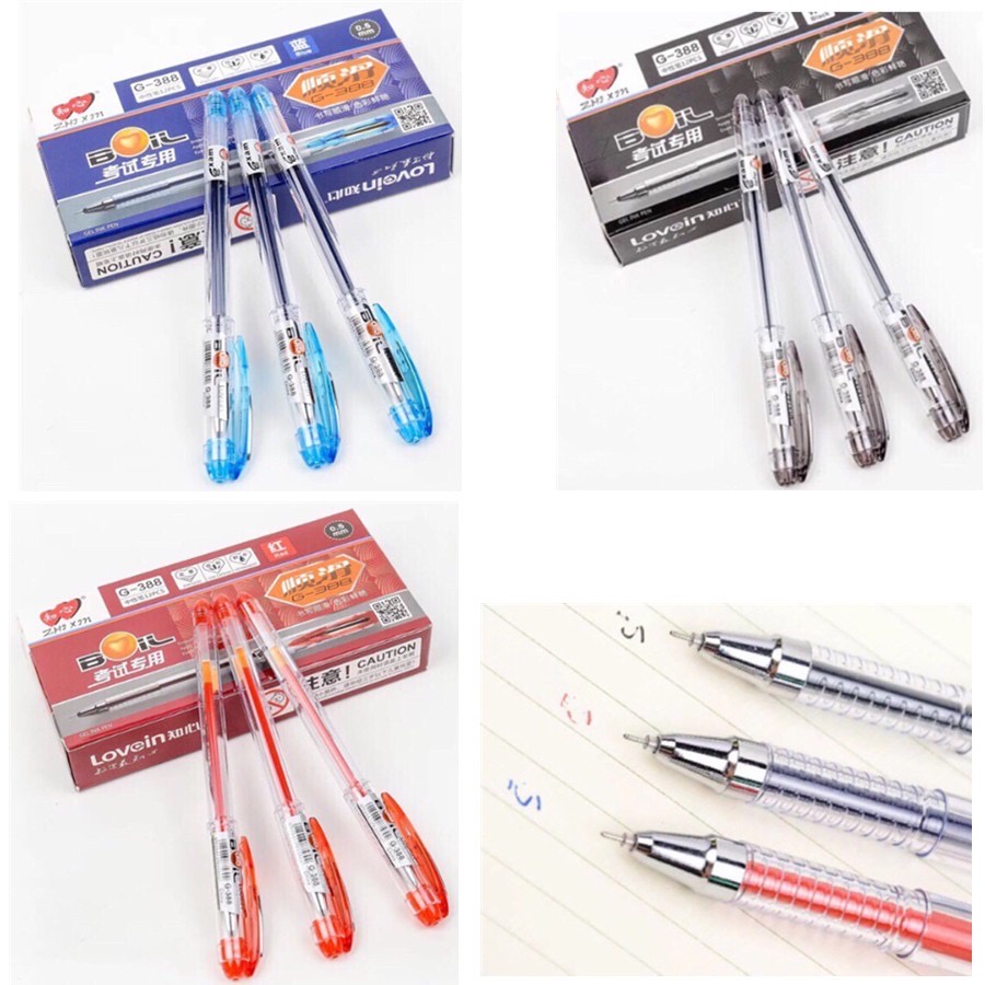 AS G-388 Boil Gel pen 12 in 1 | Shopee Philippines
