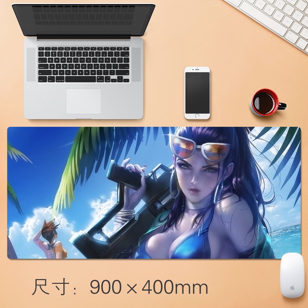 Overwatch Mouse Pad Overwatch Oversized Dva Genji Widowmaker Shopee Philippines