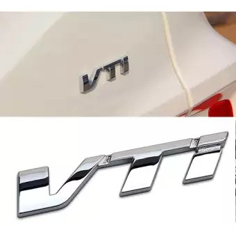 1PC Car Sticker 3D Metal Sticker VTI Logo Auto Body Badge Emblem Car ...
