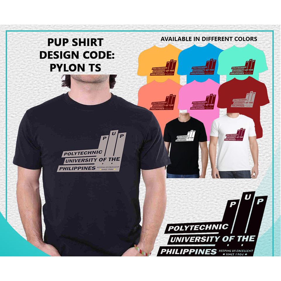 PUP TSHIRT: Design Code: PYLON | Shopee Philippines