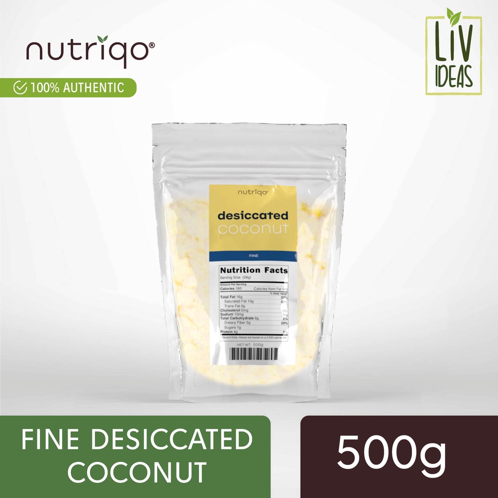 [CLEARANCE SALE] Nutriqo Organic Desiccated Coconut - Fine 500g ...