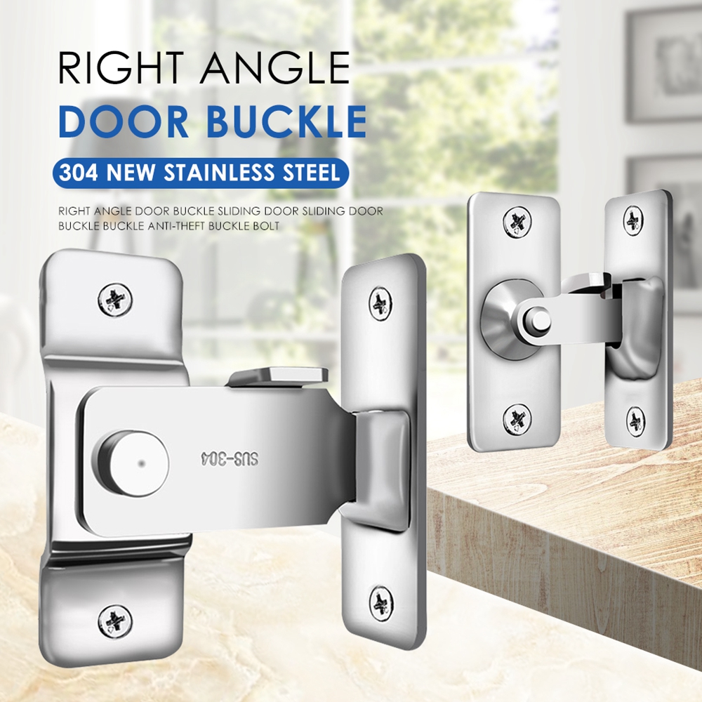 Household Door Buckle Supplies Door Sliding Doors Locks 90 Degree ...