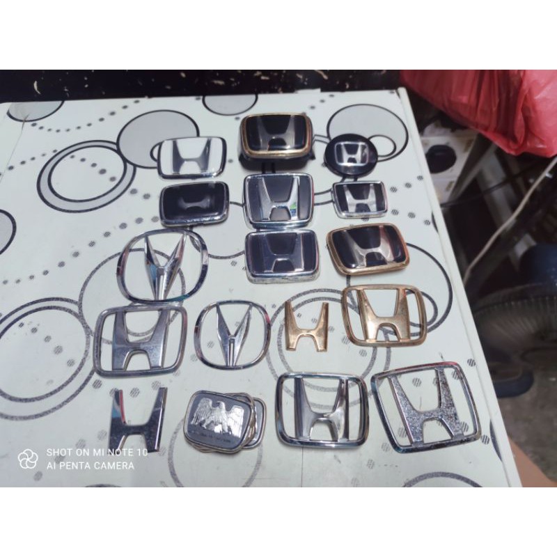Japan accessories honda logo emblem halfcut Japan civic accord fit ...