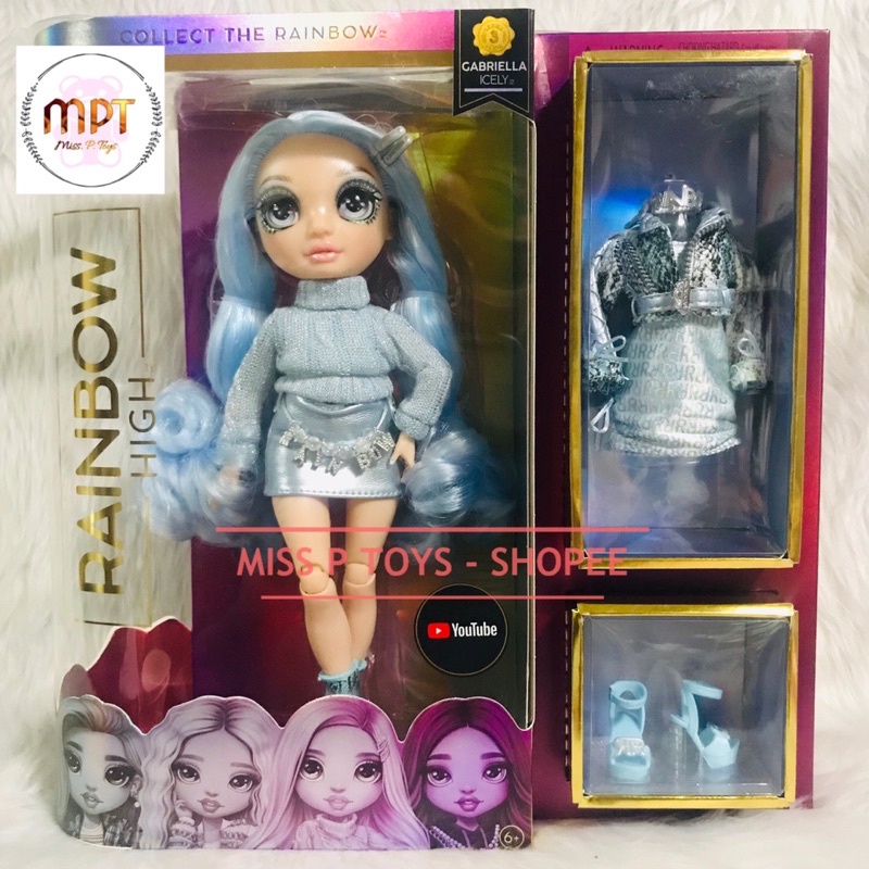 RAINBOW HIGH - Series 3: Gabriella Icely Doll (Light Blue) | Shopee ...
