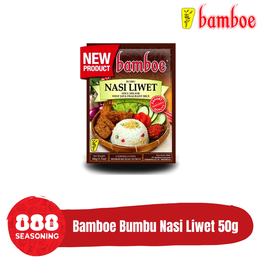 Bamboe Rice Seasoning 50g | Shopee Philippines